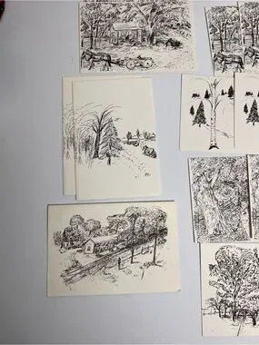 Paton’s Originals | Art | Vtg Andrew M Patons Originals Pen Ink ...